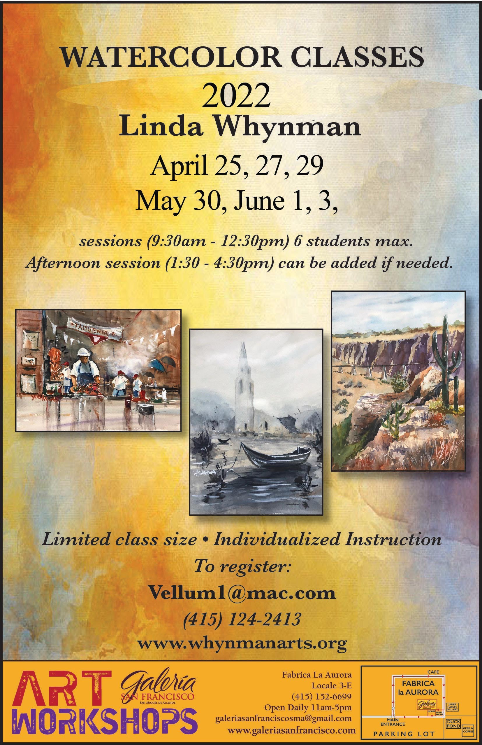 Art Workshops – Galeria San Francisco