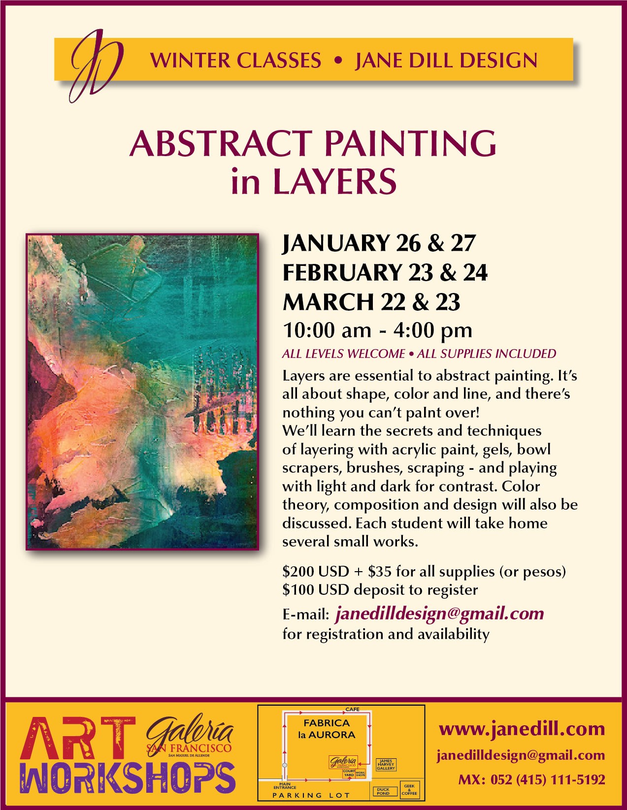 Art Workshops – Galeria San Francisco