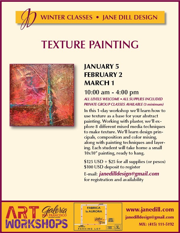 Art Workshops – Galeria San Francisco